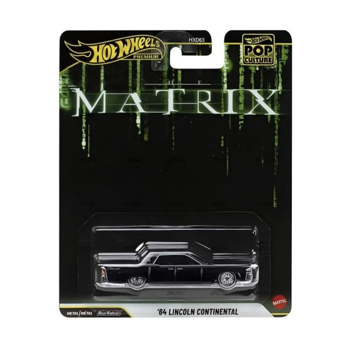 Hot Wheels Premium - '64 Lincoln Continental Matrix - 1/64 Scale – 1-64 ...