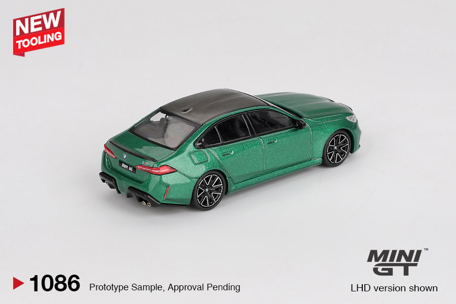 Mini GT - BMW M5 (G90) Isle of Man Green Metallic - Scale 1/64 MGT0108 ...