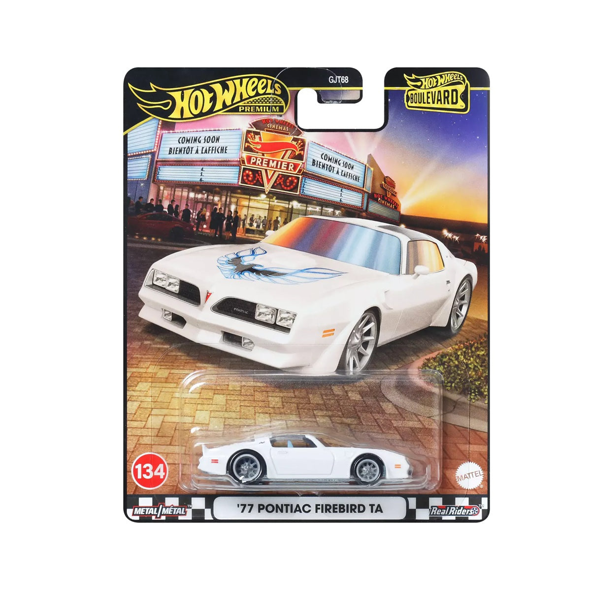Hot Wheels Premium - '77 Pontiac Firebird TA #134 Boulevard Series - S ...