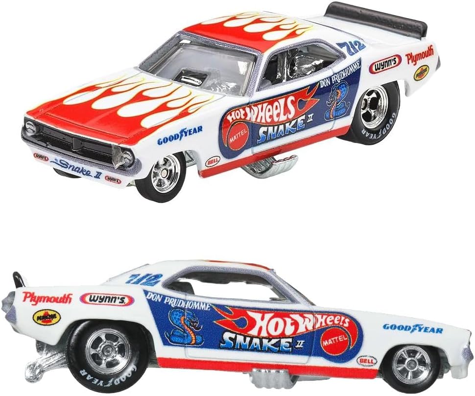 Pack de 2 Plymouth Cuda FC/Rob N' Pinks de 1972 - Hot Wheels Premium ...
