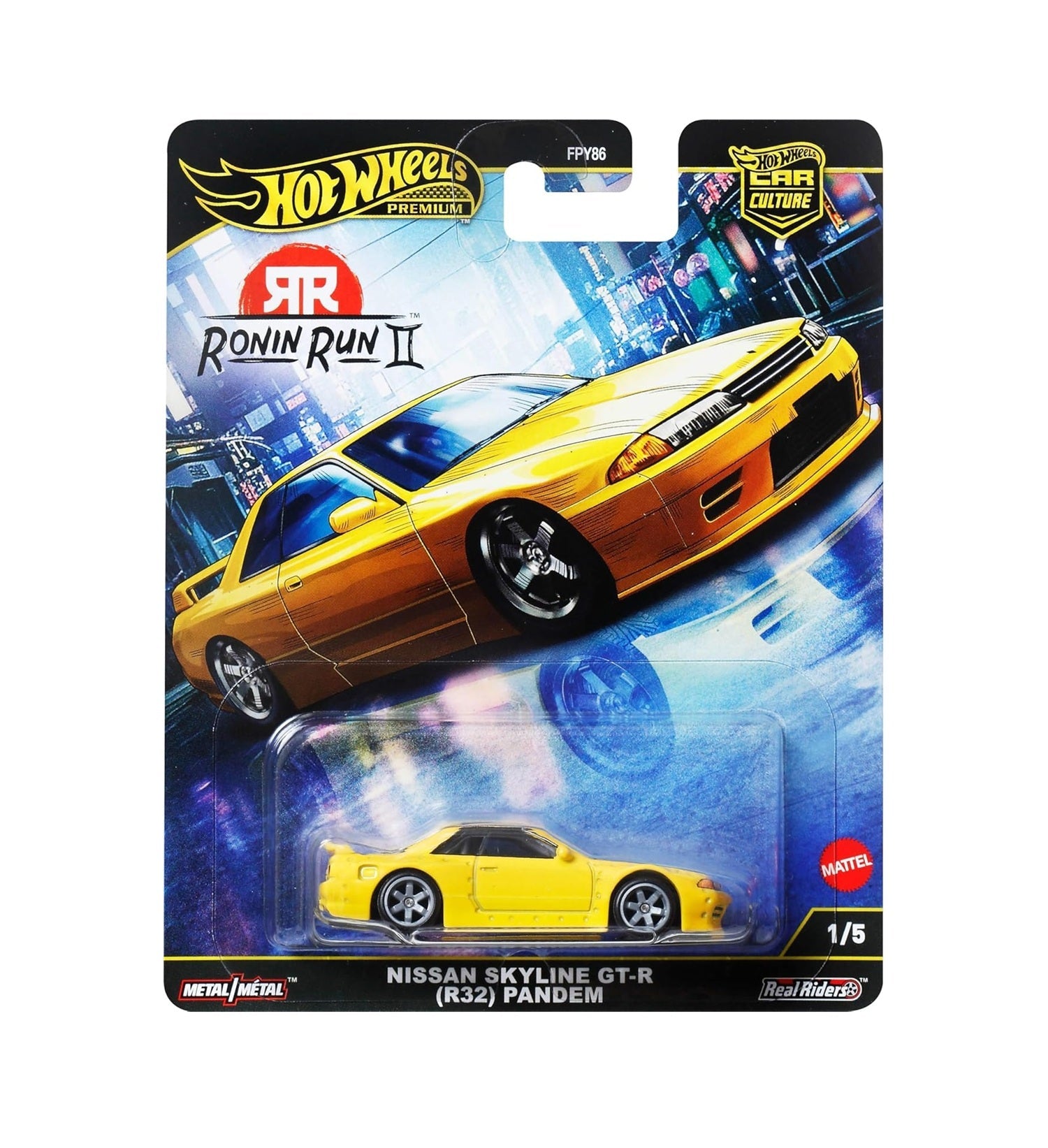 Hot Wheels Premium - Nissan Skyline GT-R (R32) Pandem Ronin Run II - S ...