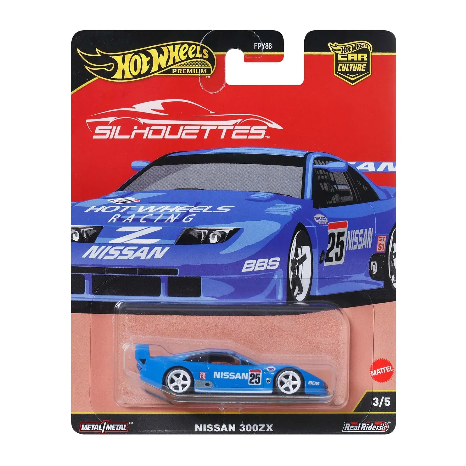 Hot Wheels Premium -Nissan 300ZX - Series Car Culture - Silhouettes ...