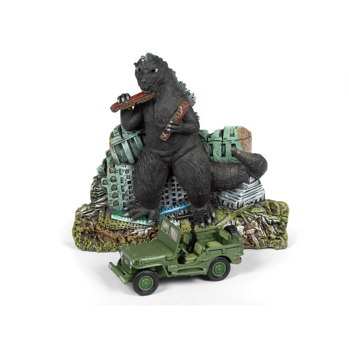 Johnny Lightning - Willys MB Jeep Japan Police Reserve Corps Godzilla ...