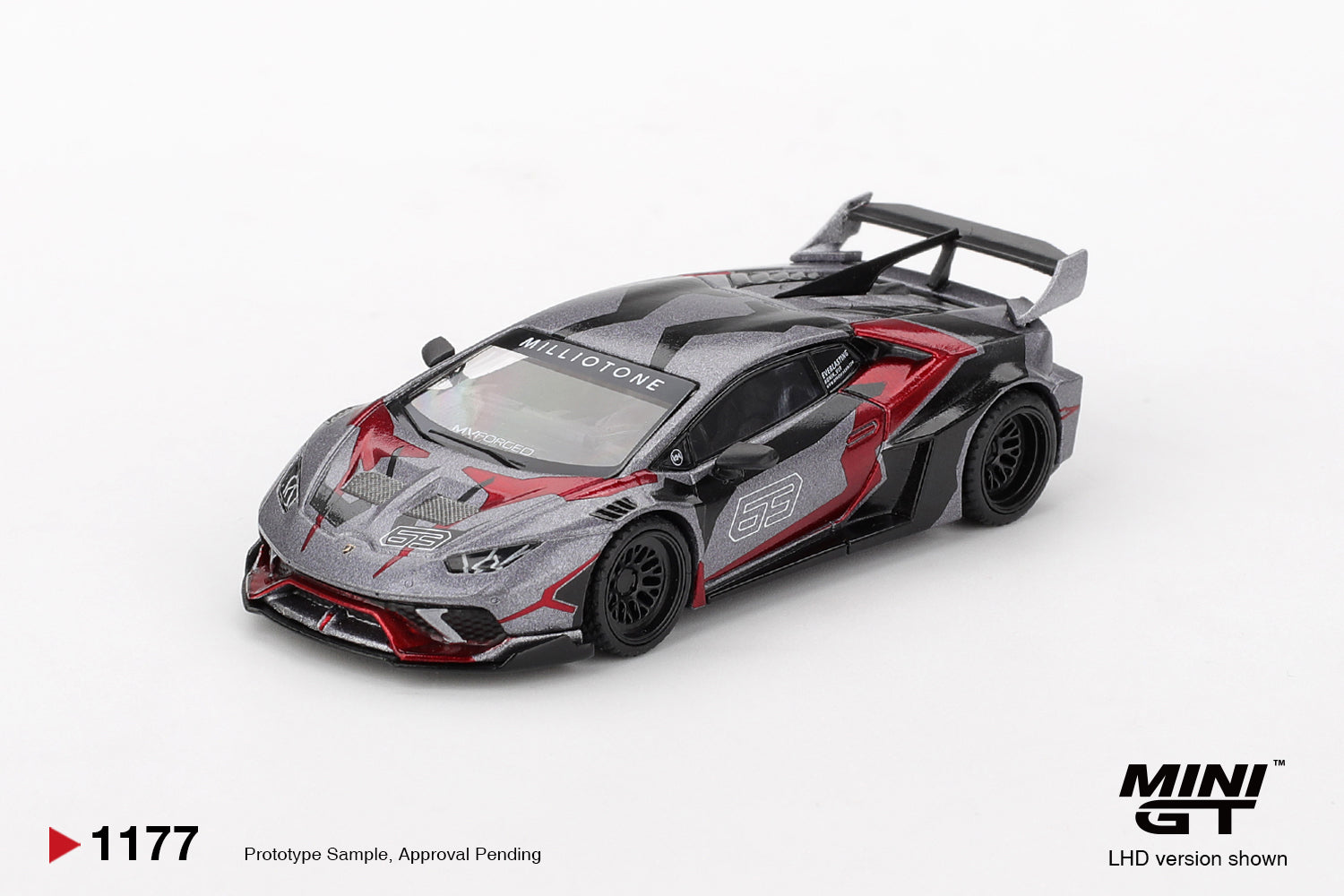 [PRE-ORDER] - Mini GT - Lamborghini Huracán GT RONIN - Scala 1-64 MGT0 ...