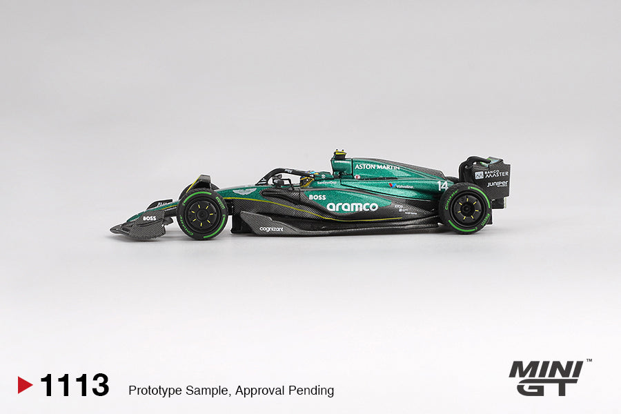 [PRE-ORDER] Mini Gt - Aston Martin AMR24 #14 Fernando Alonso - 2024 F1 ...