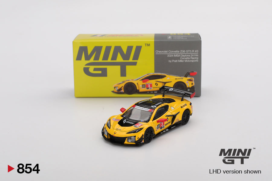 Mini GT - Chevrolet Corvette Z06 GT3.R #3 Corvette Racing - Scala 1-64 ...