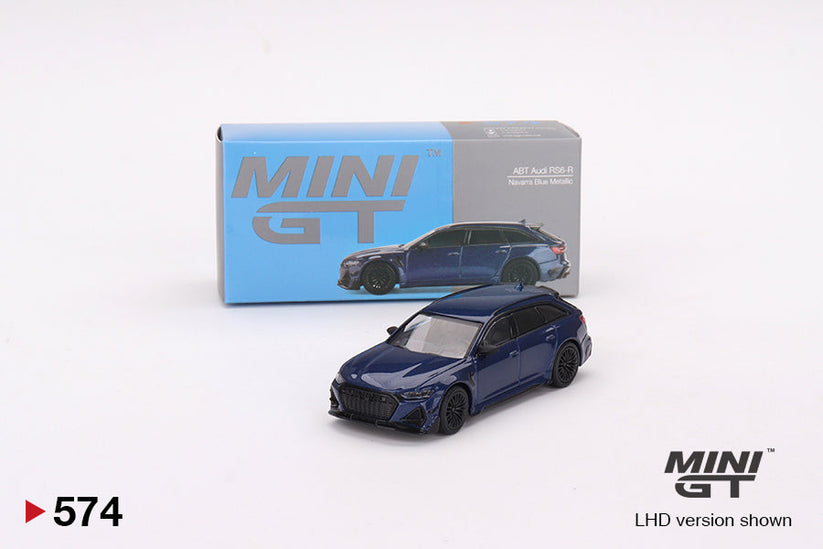 Mini GT - ABT Audi RS6-R Navarra Blue Metallic MiJo Exclusives - Scale ...