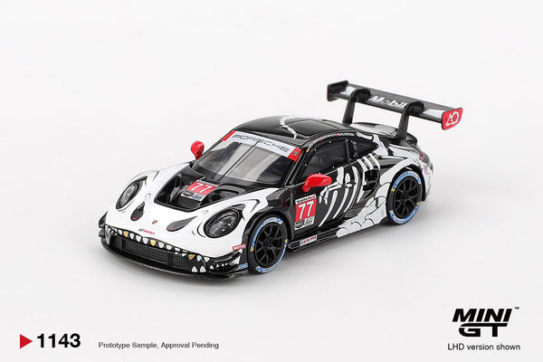 [PRE-ORDER] Mini GT - "Skeleton Rexy" Porsche 911 GT3 R #77 AO Racing ...