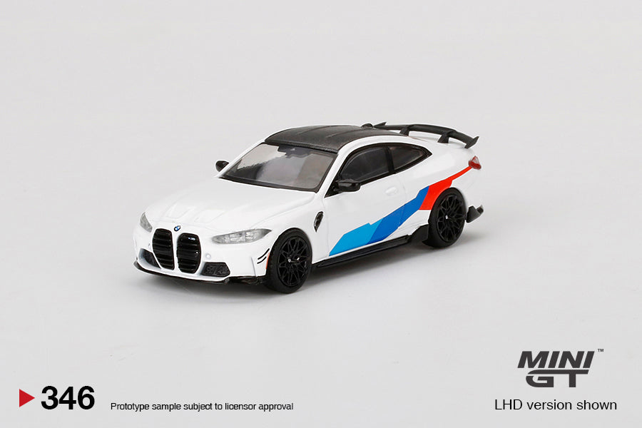 Mini GT - BMW M4 M-Performance (G82) Blanc Alpin - Échelle 1/64 MGT003 ...